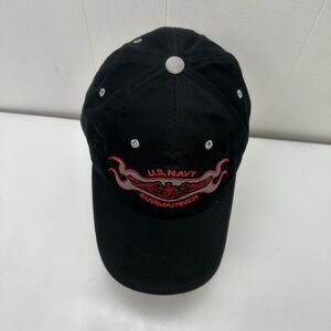 Unbranded | Accessories | Vintage Us Navy Submariner Hat Cap Black Red ...